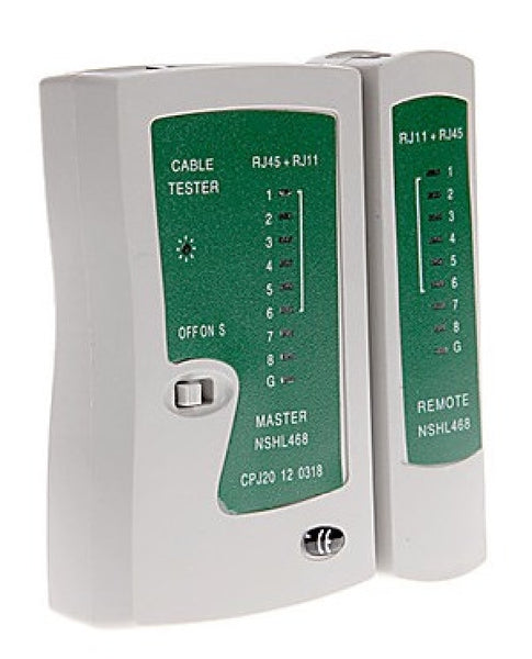 RJ45/RJ11 Network and Telephone Cable Tester – TiGuyCo Plus
